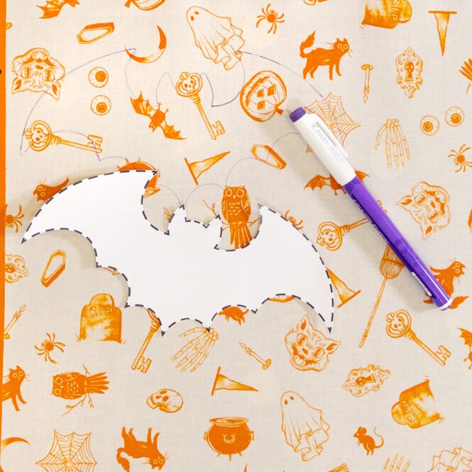 3. Trace and Cut Out Your Bats