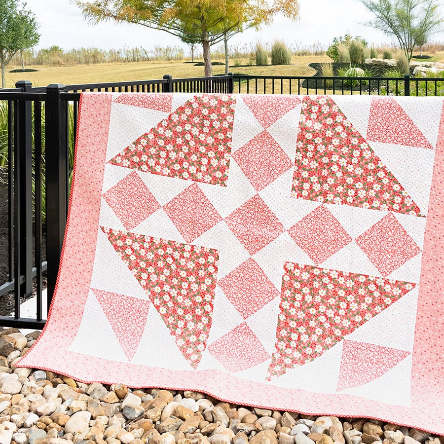 Classic & Vintage – Bird’s Nest Quilt and FREE Quilt Block Tutorial