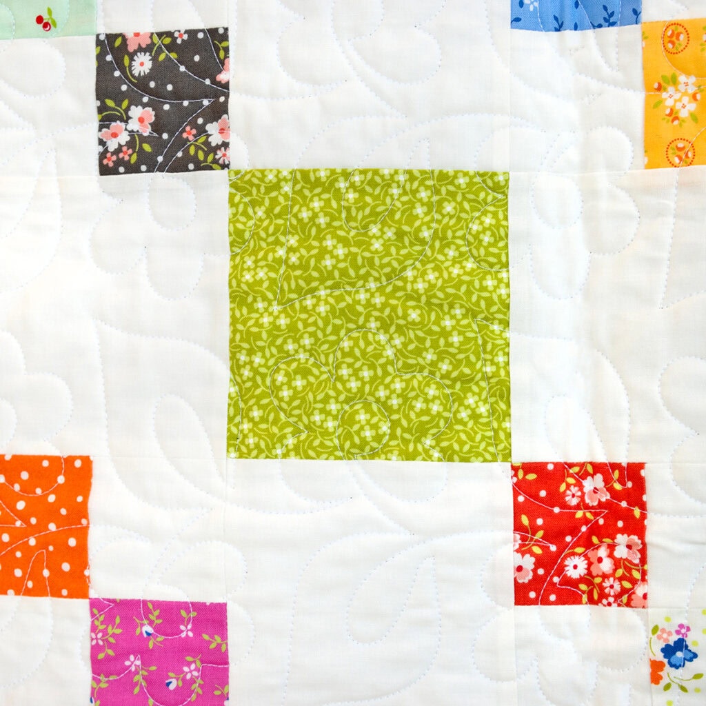 The Jolly Bar Jumble Quilt Pattern