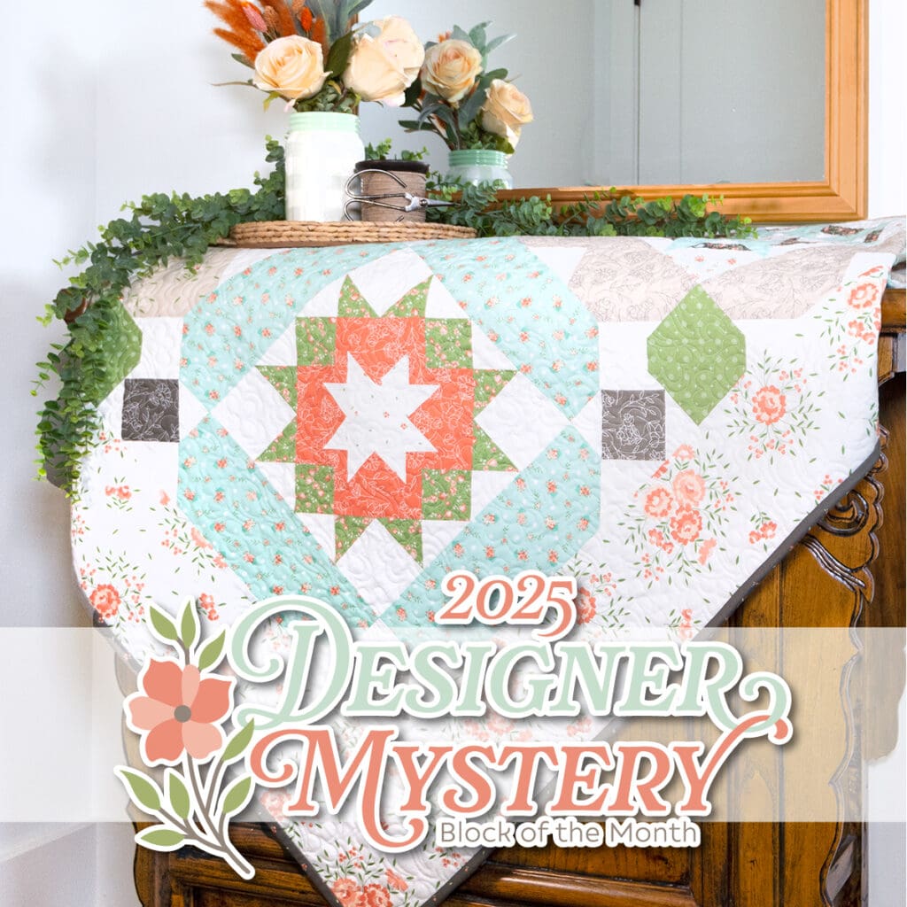 The Block of the Month consists of 12 blocks designed by 12 Moda ...