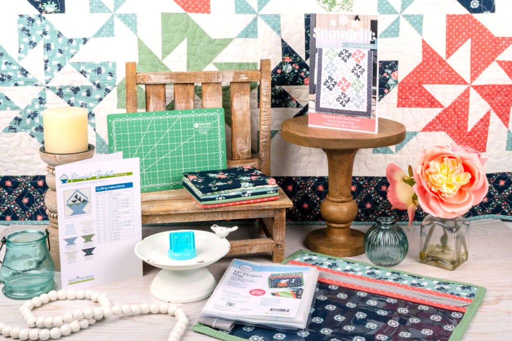 Snowdrift Rosemary Cottage Fat Quarter Bundle by Camille Roskelley for Moda Fabrics