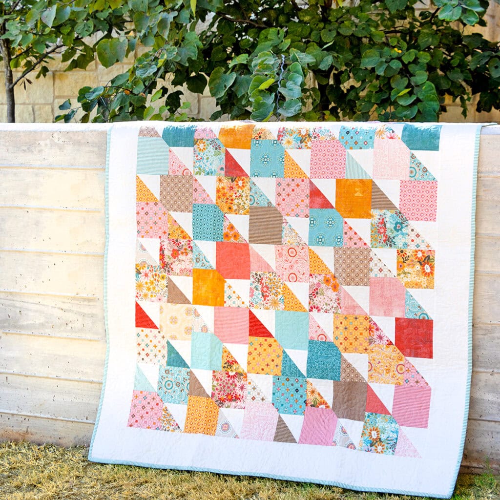 Shortcut Quilt: Charm Pack Chili