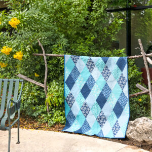 Diamond Daze Free Quilt Pattern and Video Tutorial