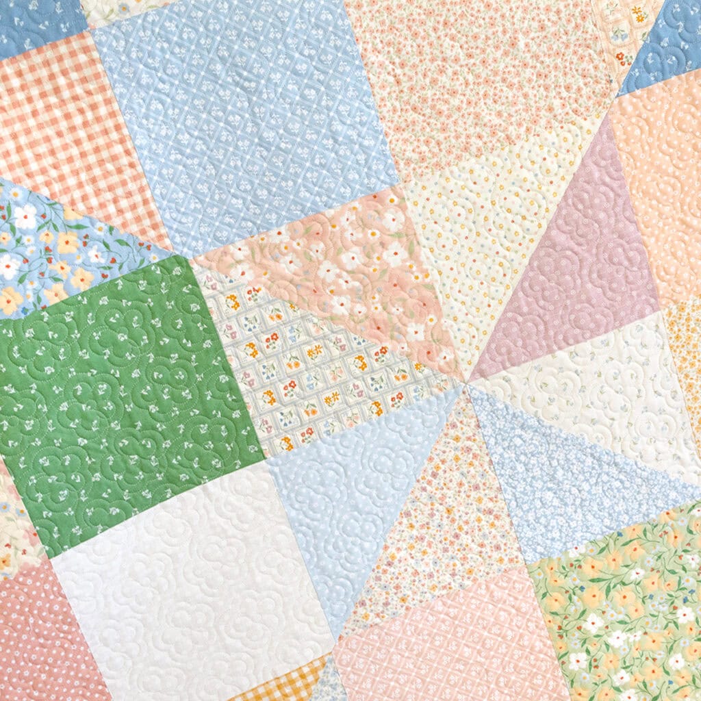 The Layer Cake Carousel Quilt Pattern