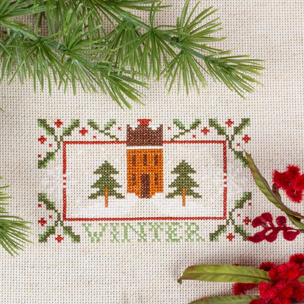 My 2024 Winter Cross Stitch Recap