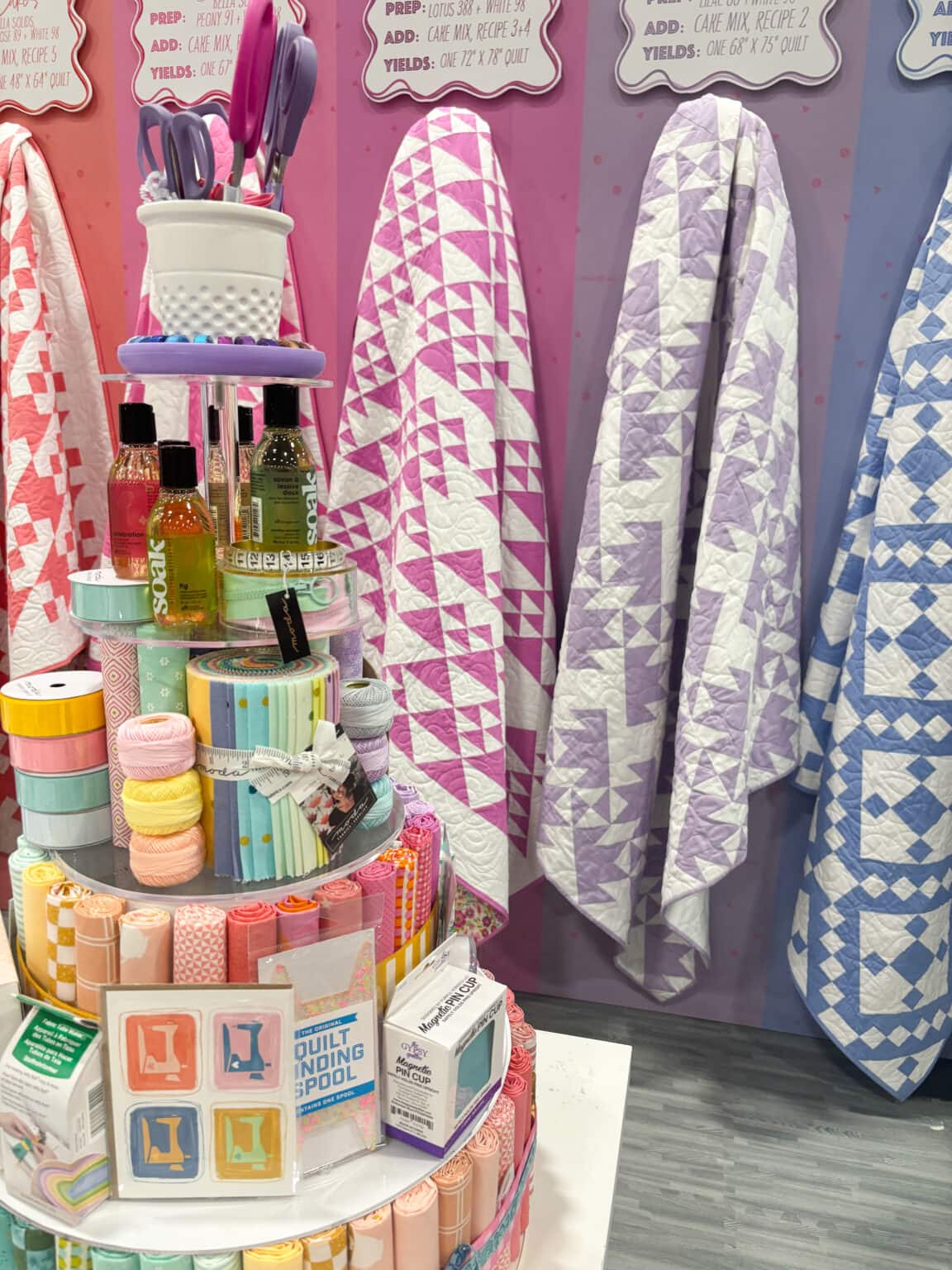 It’s always great to get a chance to chat with our quilty friends in ...
