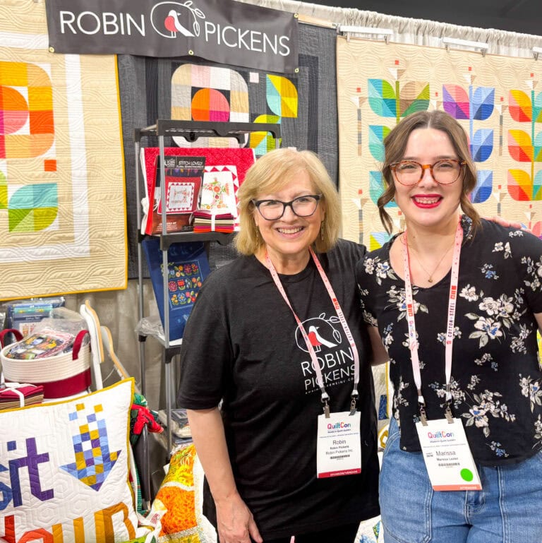 It’s always great to get a chance to chat with our quilty friends in ...