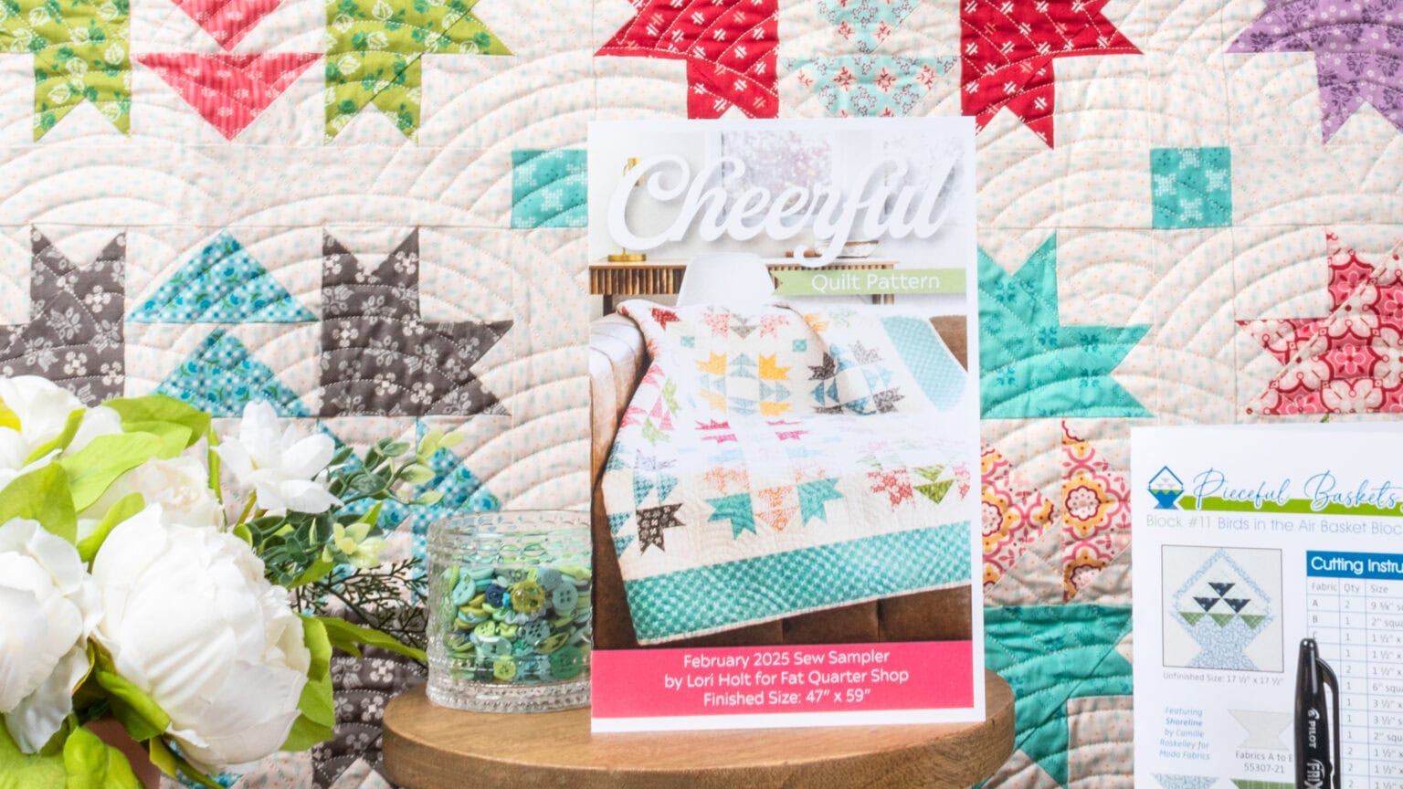 Finishing Kit available at Fat Quarter Shop