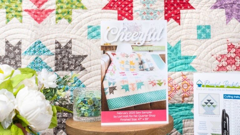 Finishing Kit available at Fat Quarter Shop