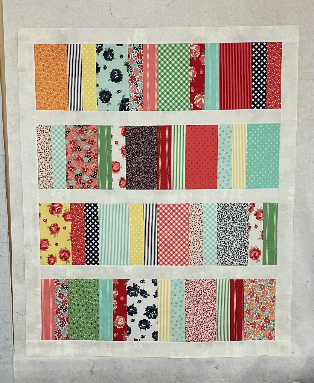 Kathleen sewed hers with the Sacre Bleu Jolly Bar by French General for ...