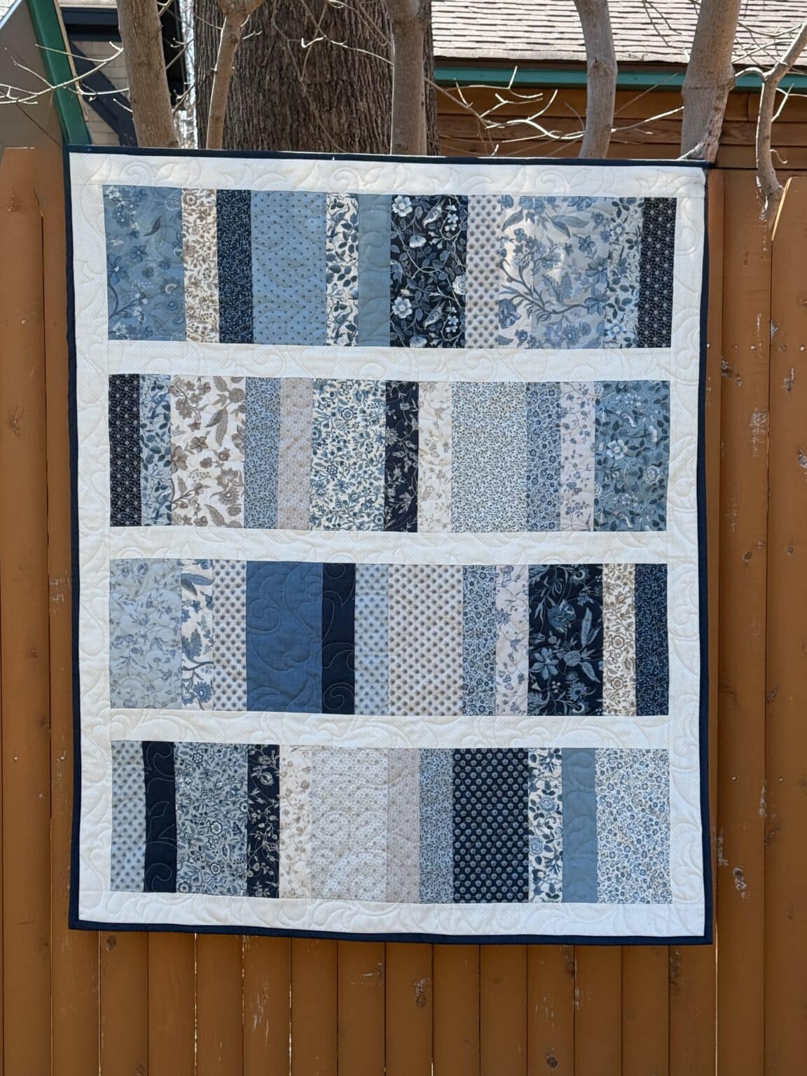 Becky made hers using Sunwashed by Corey Yoder for Moda Fabrics Cassie ...