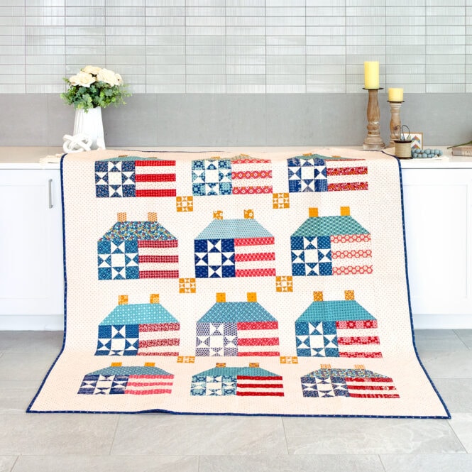 1. Block Background Fabrics