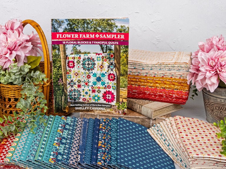 Fat Quarter Shop Americana Flower Farm Quilt Along – Month One Color Guide
