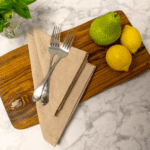 2. How To Sew Napkins with Mitered Corners