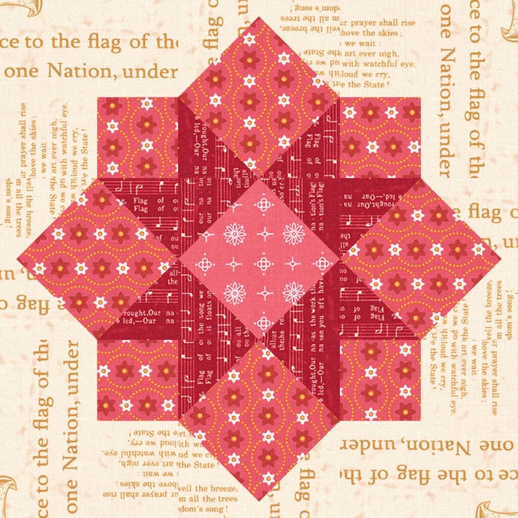 Join Us For Our Americana Flower Farm Sampler Quilt Along!