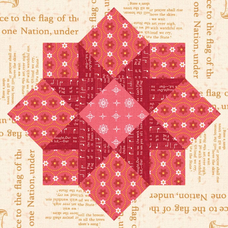 Join Us For Our Americana Flower Farm Sampler Quilt Along!