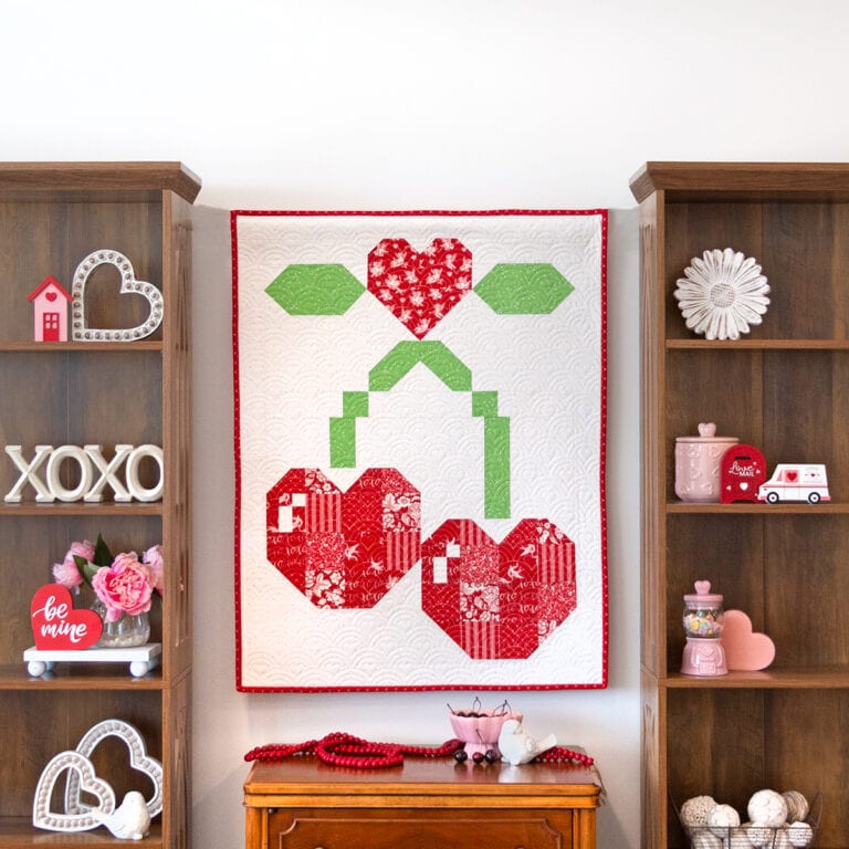 Cherry Love Quilt and Stitch Along Coming Soon!