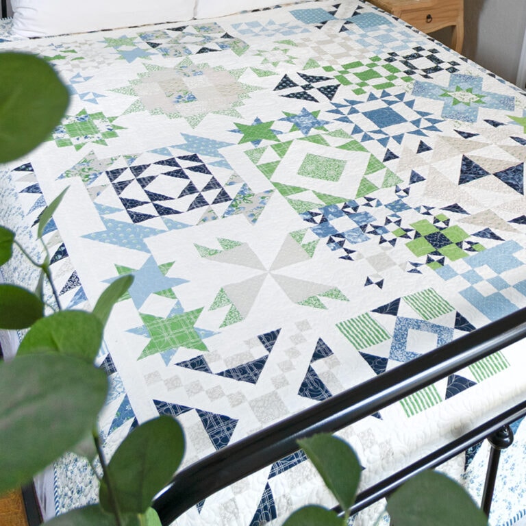 Piece and Quilt Sampler Quilt