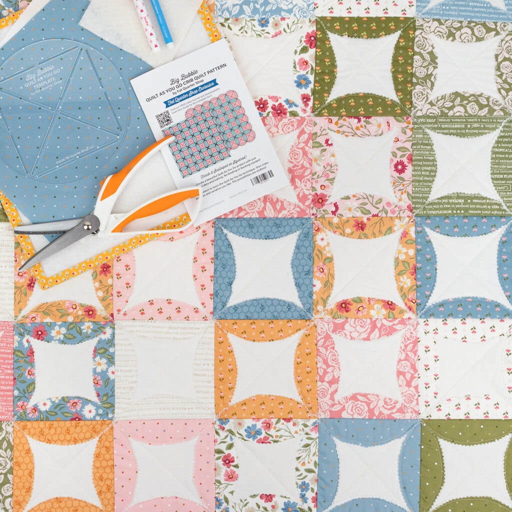 How to Sew a Big Bubble Crib Quilt