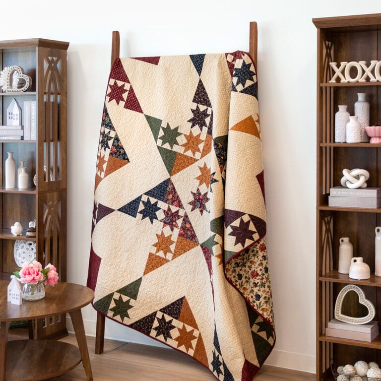 Aster Trails: Quilt Kit and Free Video Block Tutorial
